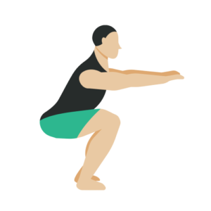 Curtsy Squat Exercise For Beginners